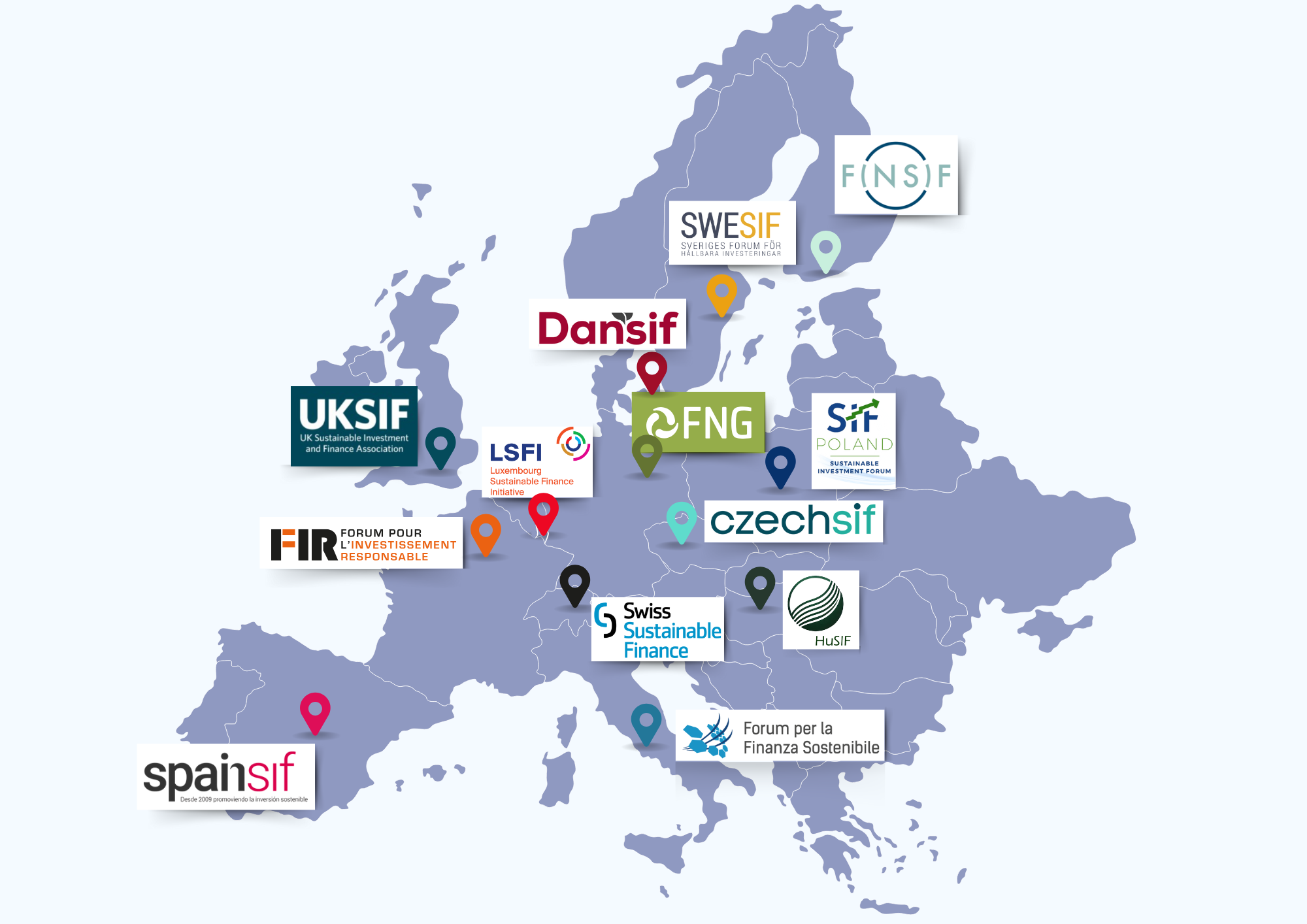 Our network of SIFs Members - EUROSIF